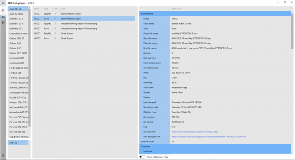 ARA Setup Sync App - User Manual